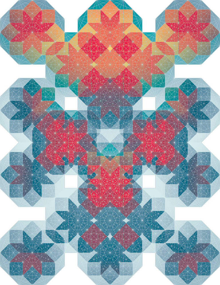 Amazing Color and Geometric Composition from Andy Gilmore | Graphic Art ...