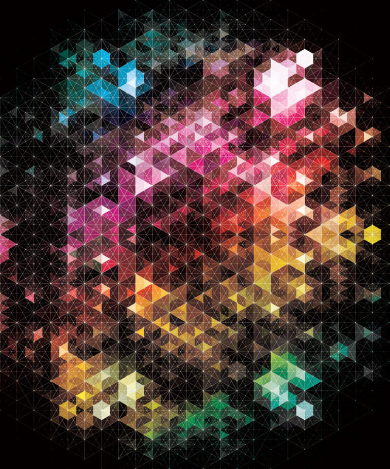 Amazing Color and Geometric Composition from Andy Gilmore | Graphic Art ...