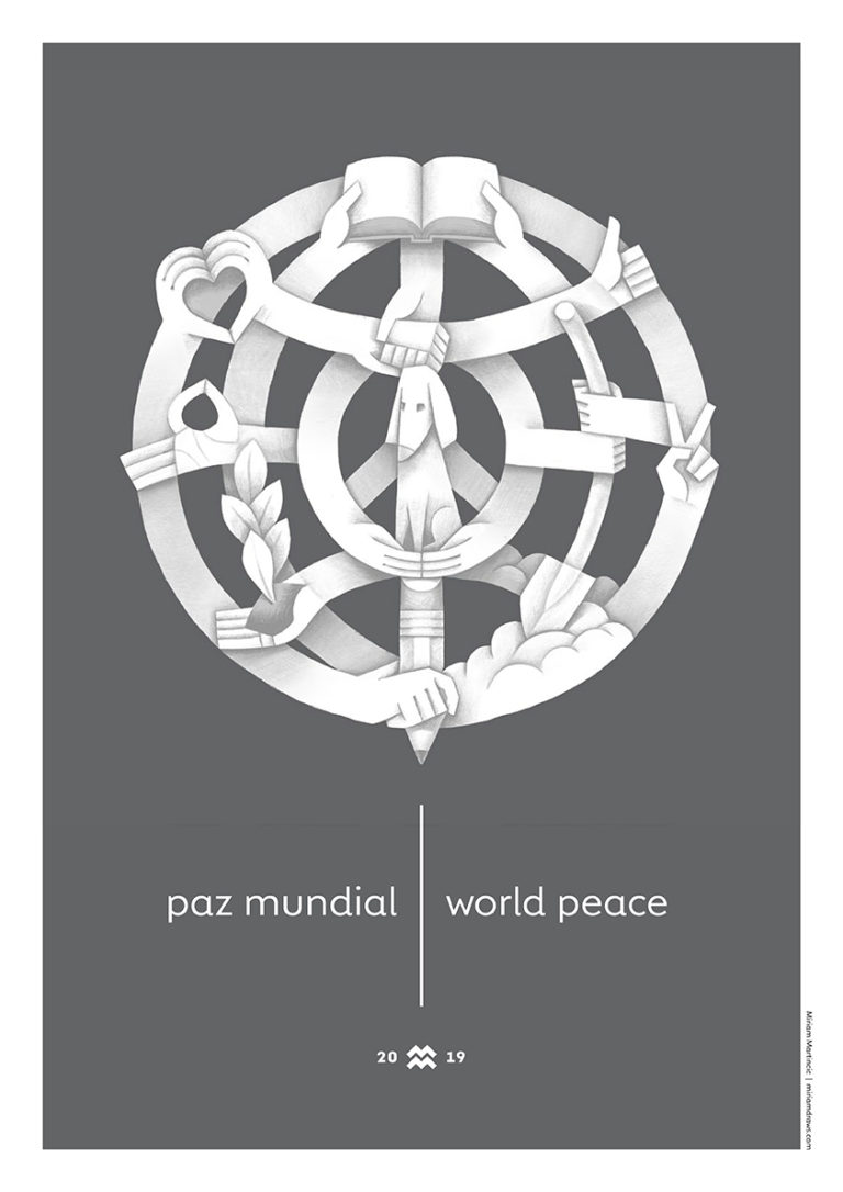 33 visual artists celebrate the World Peace Day | Graphic Art News