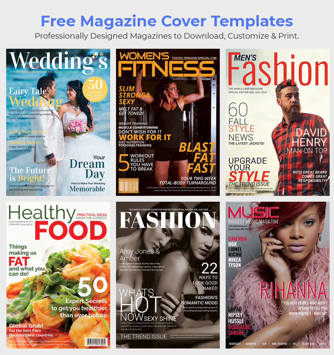 26 Most Attractive Magazine Covers | Graphic Art News